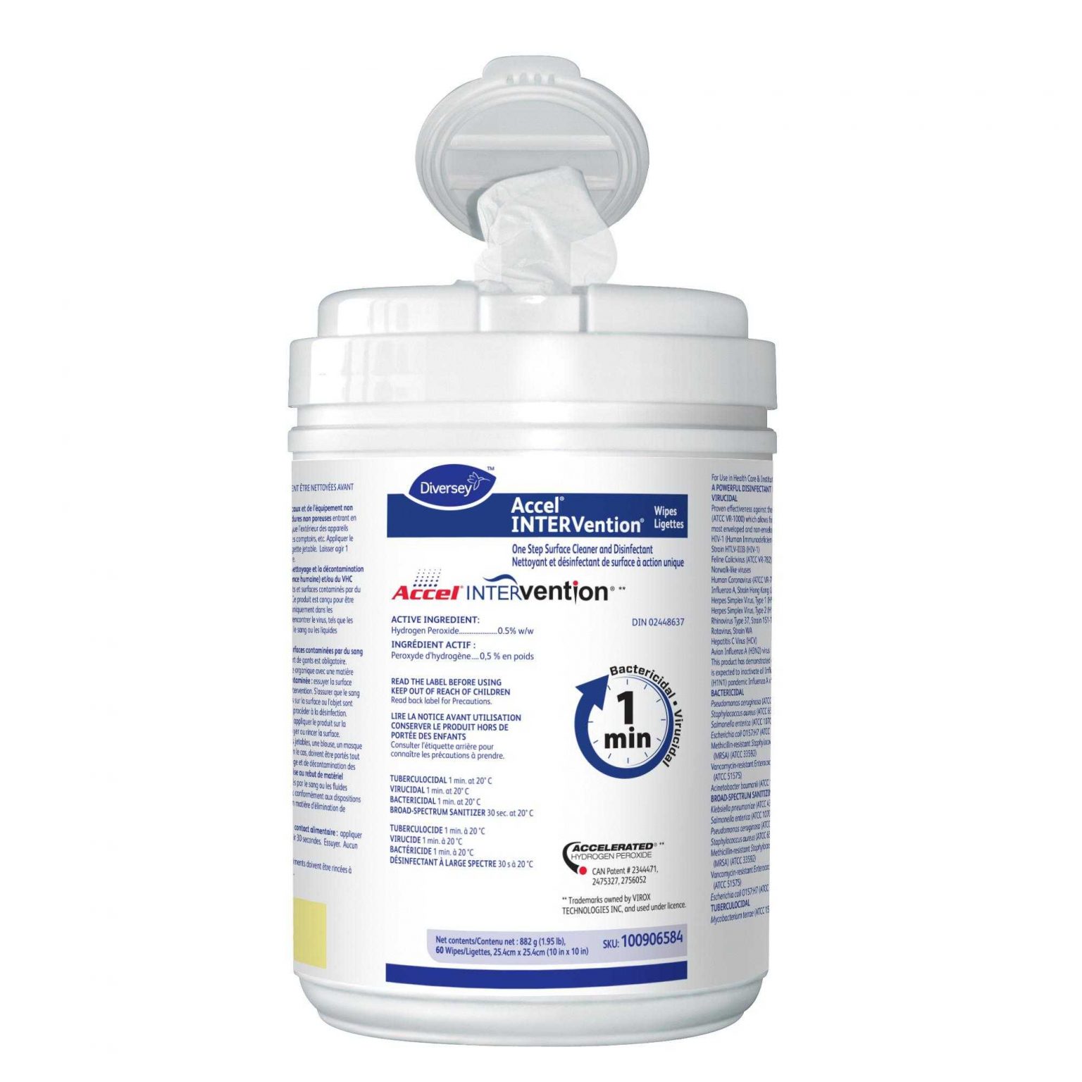 Accel INTERvention Wipes - AdvanTech Sterilizers