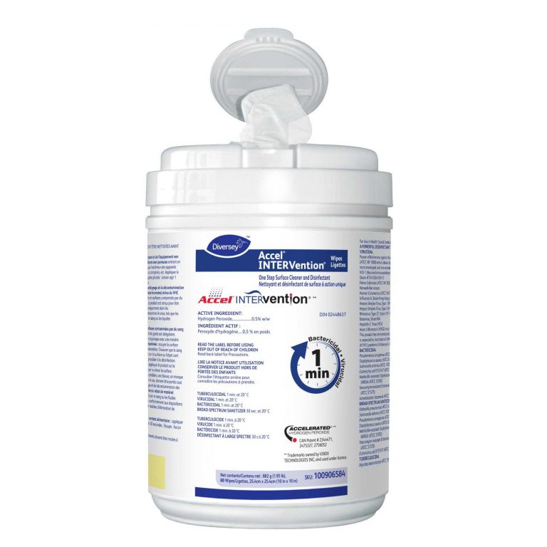 Accel INTERvention Wipes - AdvanTech Sterilizers