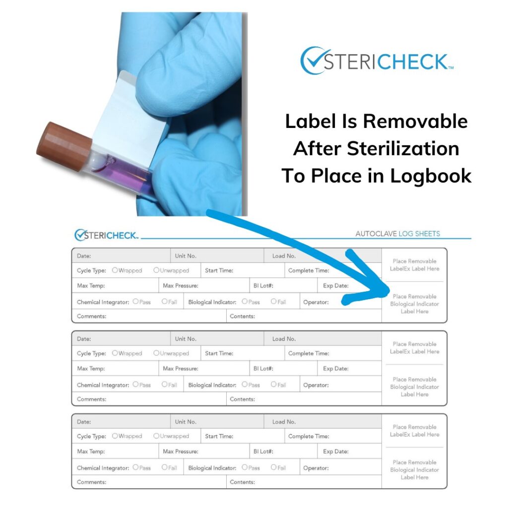 SteriCheck Biological Indicators Steam 10 Hour Read - AdvanTech Sterilizers